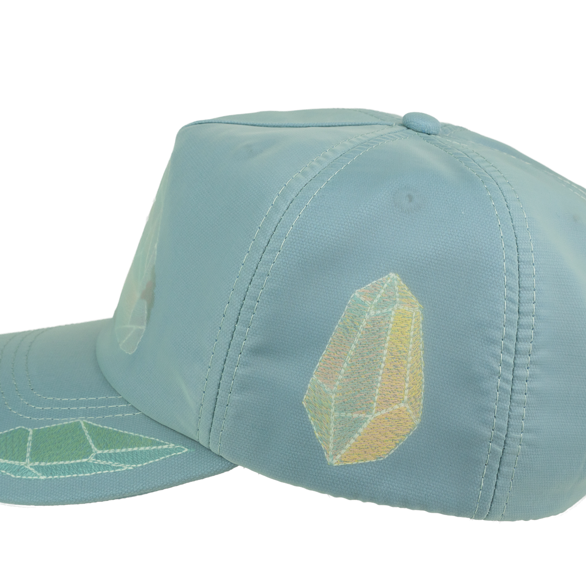 geode cap - jade / sky blue – towndust